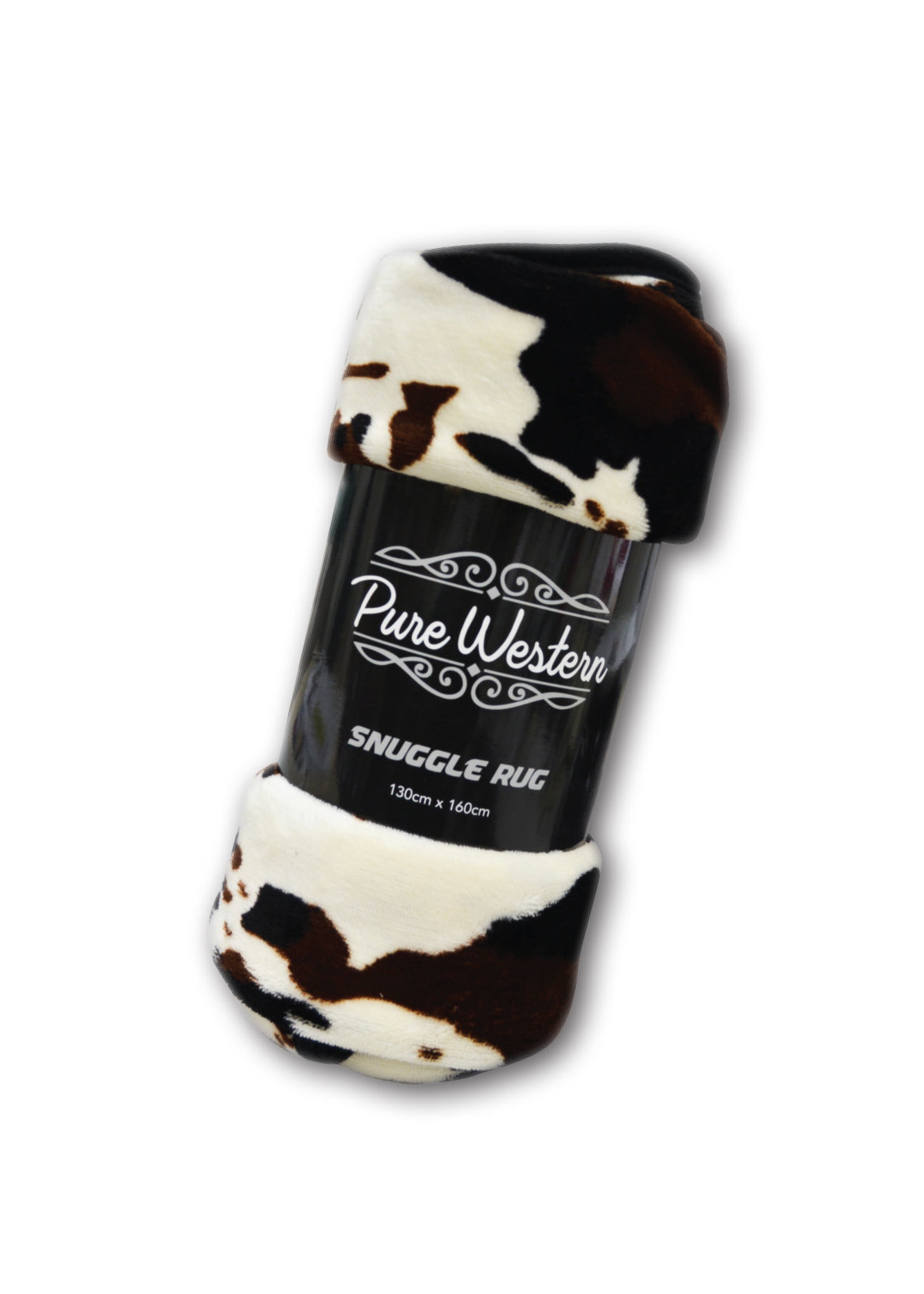 Pure Western Snuggle Rug - Cow Pattern | Goulburn Western Wear