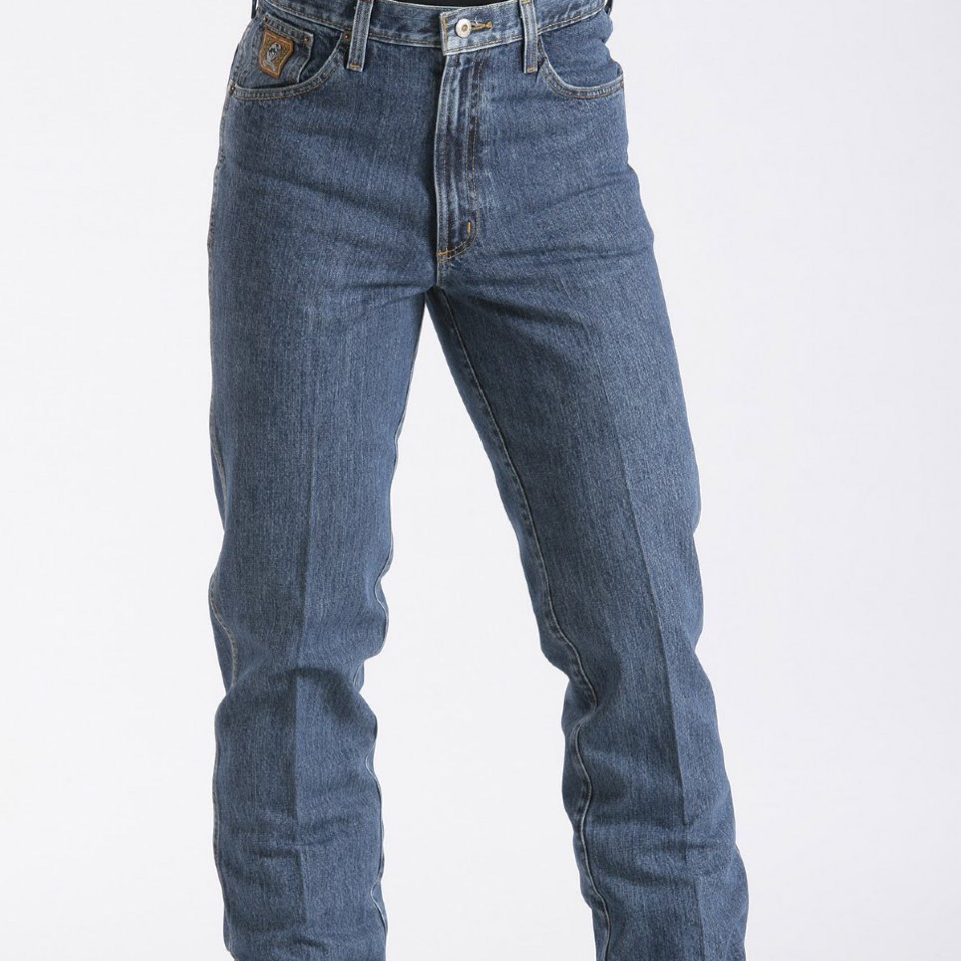 Cinch Mens Bronze Label Slim Fit Jeans - 34L - 002 | Goulburn Western Wear